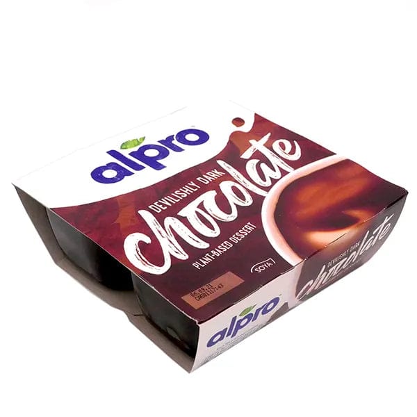 Alpro Dark Chocolate Dessert Yoghurt 4*125g – Le Gourmet Delicatessen