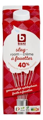 BONI WHIPPING CREAM 40% 1L – Le Gourmet Delicatessen
